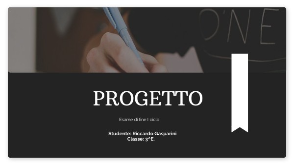 Progetto | Genially