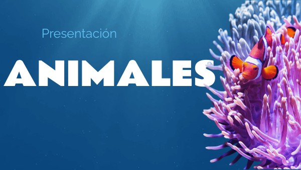 PRESENTACIÓN DE LENGUA: LOS ANIMALES. | Genially