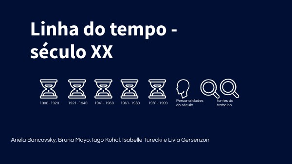 CHRONOLOGICAL LINE | Genially