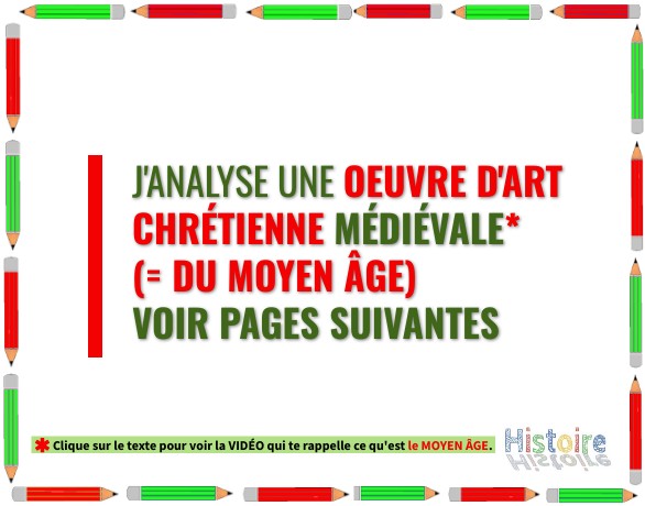 5° Analyser une œuvre d'art chrétienne