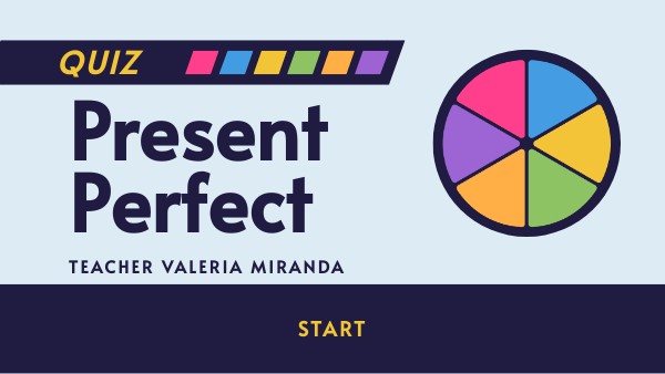 Present perfect Quiz | Genially