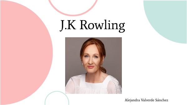 J.K ROWLING | Genially
