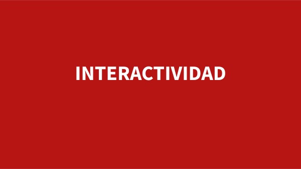 INTERACTIVIDAD | Genially