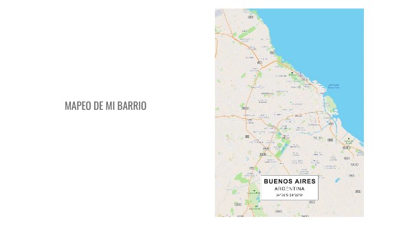Mapeo de mi barrio