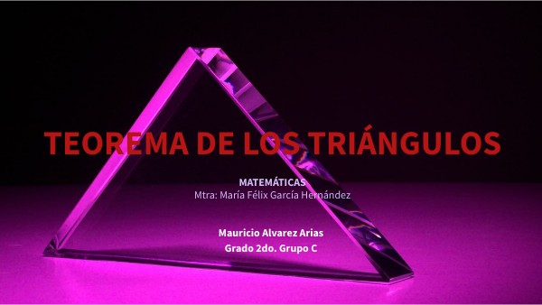 Teoremas de los triángulos | Genially