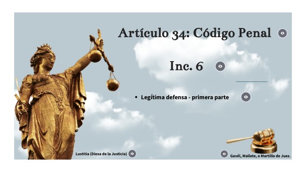 Artículo 34 Inc. 6 Código Penal. | Genially