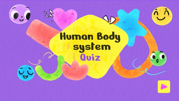 Science Human Body Test