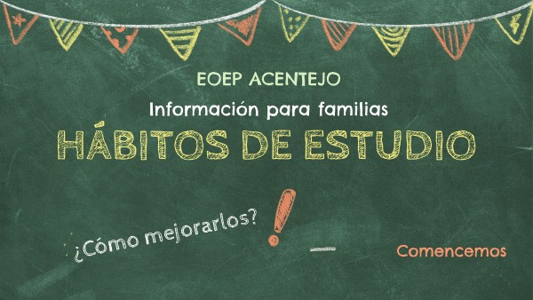 Habitos de estudio