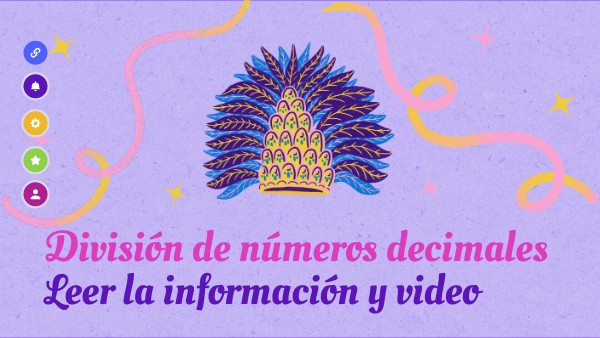 División de números decimales