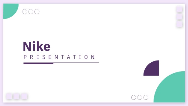 presentazione nike | Genially
