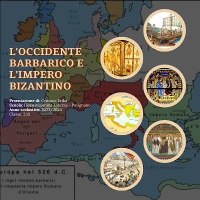 L'occidente barbarico e l'impero bizantino