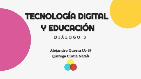 TECNOLOGÍA- DIÁL. 3 - QUIROGA | Genially