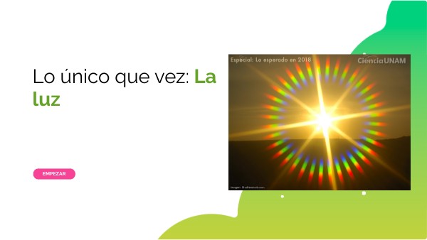 PRESENTACIÓN LA LUZ | Genially