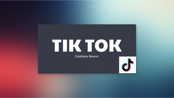 TIK TOK