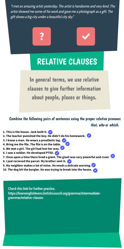 Relative Clauses | Genially