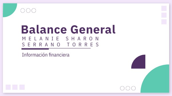 Balance general | Genially