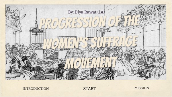 Progression of Women's Suffrage Movement Escape Room | Genially