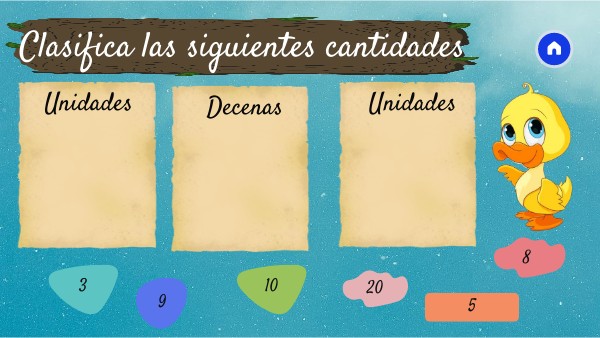 Reutilizable DND Clasif Palabras | Genially