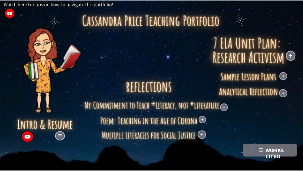 Cassandra Price Teaching Portfolio
