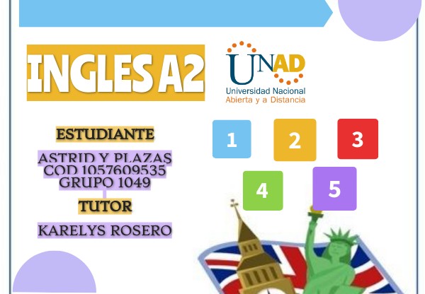 TAREA2 INGLES A2 ASTRID PLAZAS | Genially