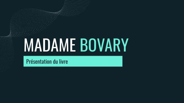 Madame Bovary