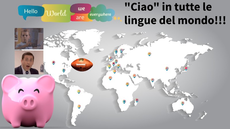 WORLD MAP HELLO | Genially