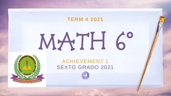 TERM 4, D1 MATH- 6°. | Genially
