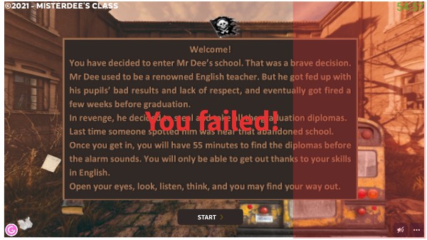 The Abandoned School | Genially