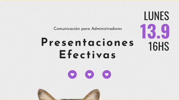 Banner Presentaciones Efectivas | Genially