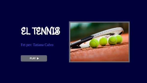 El tennis | Genially