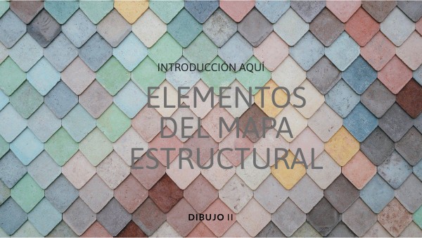 MAPA ESTRUCTURAL ,DIBUJO II