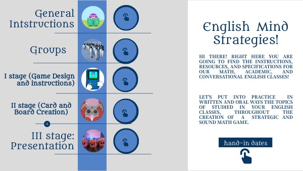 Math, Academic & Conversational English Projects | Genially