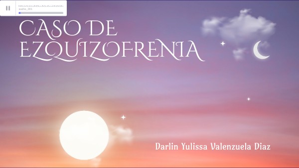 VIDEO-PRESENTACION CASO iZQUIZOFRENIA | Genially