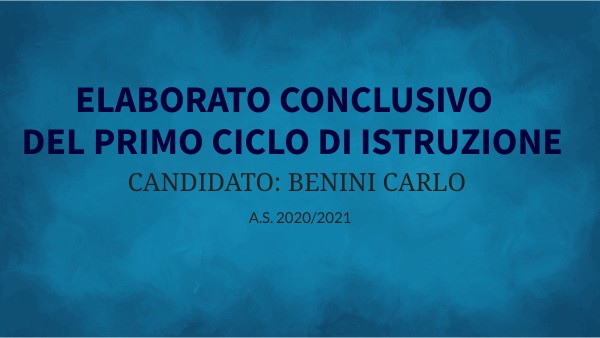 elaborato esame terza media | Genially