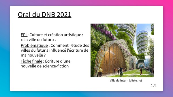 Oral DNB 2021 | Genially