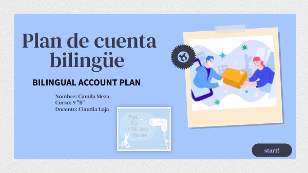 PLAN DE CUENTA BILINGUE | Genially