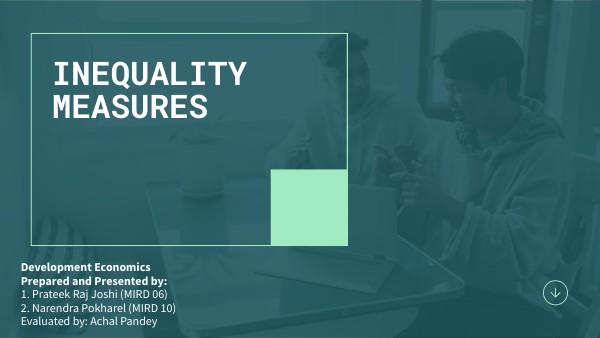 Inequality Measures | Genially