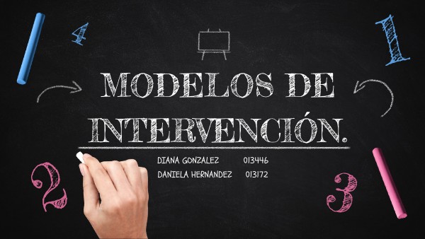 MODELOS DE INTERACCIÓN E INTER