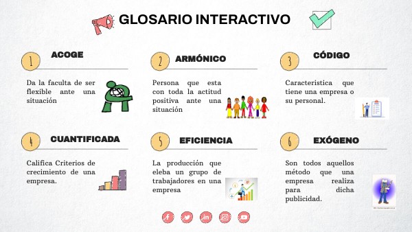 Glosario interactivo | Genially