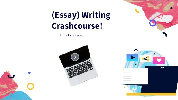 Writing crash course intro | Genially