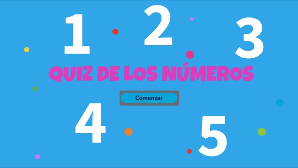Copia - Quiz de los números del 1 al 5