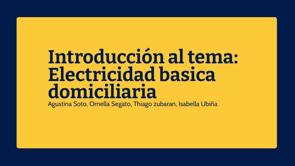 Introducción al tema | Genially