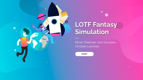 Lord Of The Flies Simulation | Genially