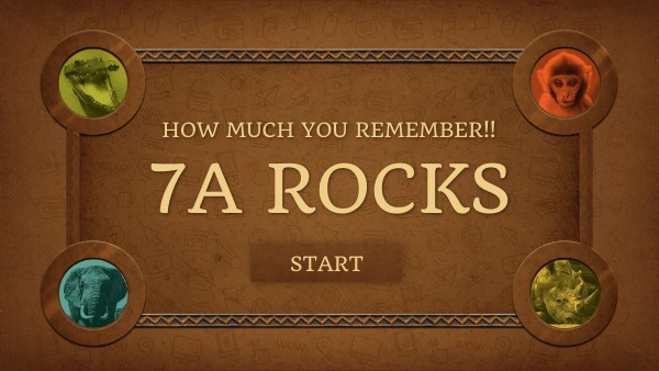 7A ROCKS | Genially