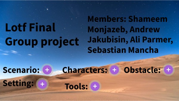 Surviving the Desert