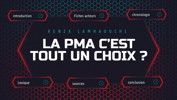 LA PMA C’EST TOUT UN CHOIX