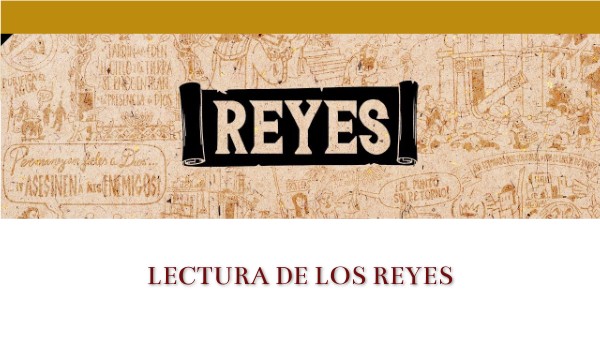 Lectura de los reyes
