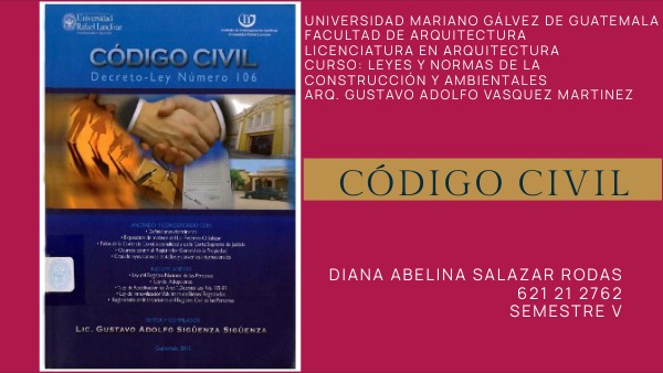 CÓDIGO CIVIL | Genially