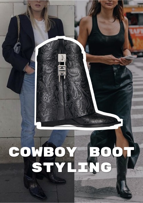 Shark Lock Cowboy boot - STYLING RULES | Genially