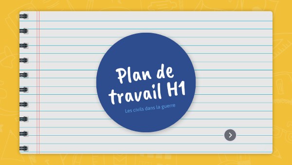 H1 - 3e- Civils et la guerre | Genially